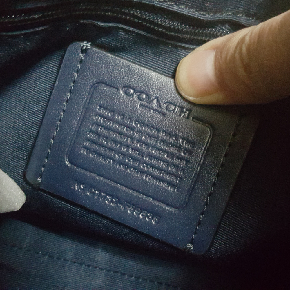 Coach Signature Reversible Crossbody Mist Midnight - Gem